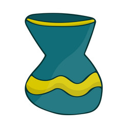 Clay jar Royalty Free Vector Image - VectorStock