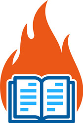 Book Fire Vector Images (over 12,000)