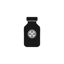 Medicine vial icon editable eps symbol Royalty Free Vector