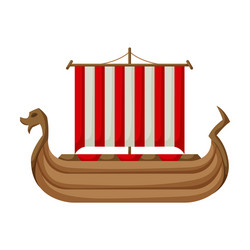 Viking Longboat Cartoon Vector Images (84)
