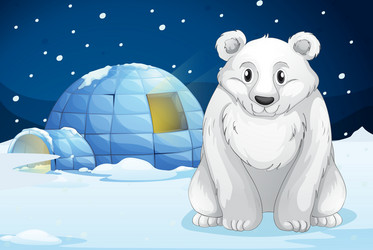 Snow Bear Falling Vector Images (over 110)