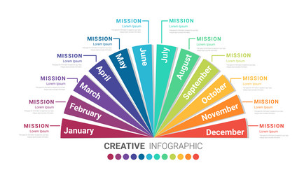 Half Circle Graph Vector Images (over 360)