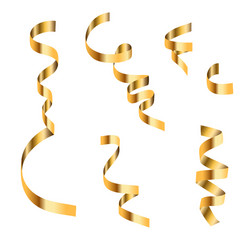 Gold Streamers Vector Images (over 5,900)