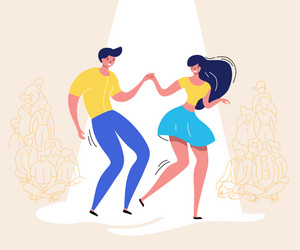 Swing Dance Vector Images (over 1,500)