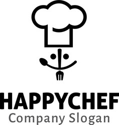 Happy smiling chef cook collection Royalty Free Vector Image