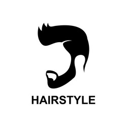 Hipster flat style logo Royalty Free Vector Image