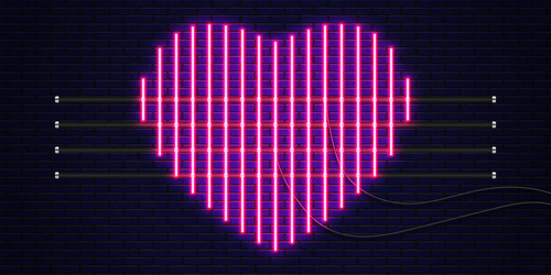 Neon Heart Vector Images (over 18,000)