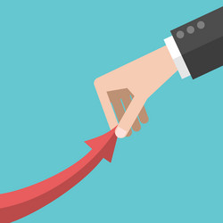 Hand Pulling Vector Images (over 4,100)