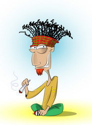 Rasta Character Cartoon Vector Images (over 450)