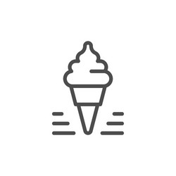 Ice cream pictogram icons isolated Royalty Free Vector Image