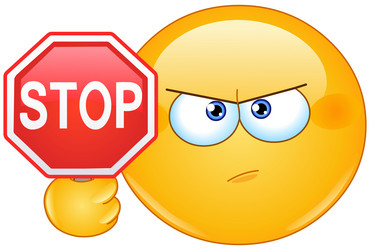 Stop sign Royalty Free Vector Image - VectorStock