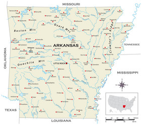 Texas Oklahoma Map Vector Images (over 130)