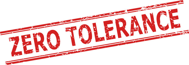 Zero Tolerance Stamp Vector Images (over 100)