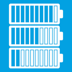 Full Red Battery Bar Vector Images (over 240)