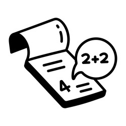 Study notes Royalty Free Vector Image - VectorStock