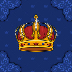Coronation design Royalty Free Vector Image - VectorStock