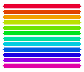 Full Spectrum Rainbow Vector Images (over 230)