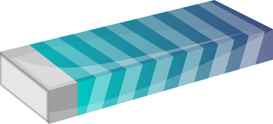 Violet gum pack icon cartoon style Royalty Free Vector Image