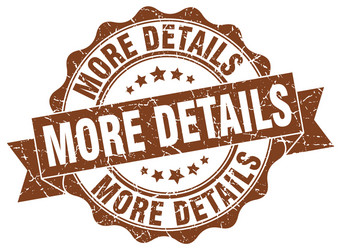 More details stamp sign seal Royalty Free Vector Image