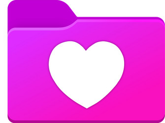 Windows 11 - style - office folder icon Royalty Free Vector