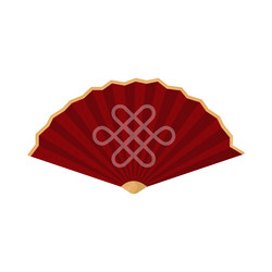 Chinese hand fan Royalty Free Vector Image - VectorStock