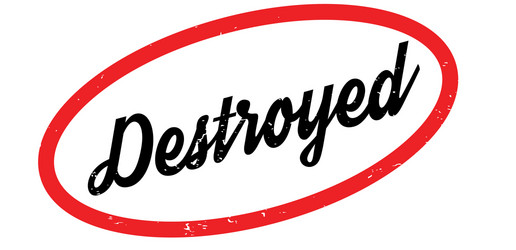 Destroyed rubber stamp Royalty Free Vector Image