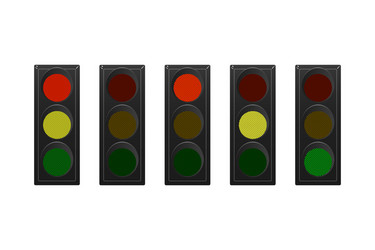 Traffic Lights Vertical Vector Images (over 150)