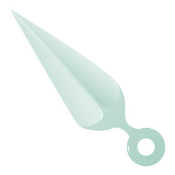 Spear icon cartoon style Royalty Free Vector Image