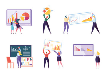 Business Character Analyst Cartoon Vector Images (over 1,400)