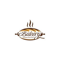 Retro bakery logo Royalty Free Vector Image - VectorStock