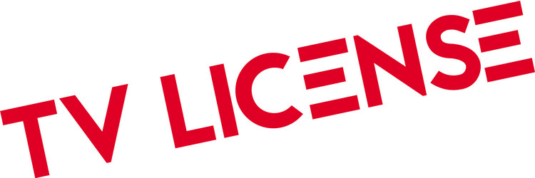 Tv license rubber stamp Royalty Free Vector Image