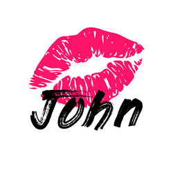 John Name Vector Images (over 100)