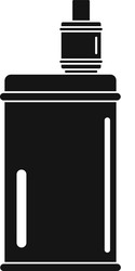 Vape mod icon outline style Royalty Free Vector Image