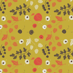 Vintage screenprint nature Royalty Free Vector Image