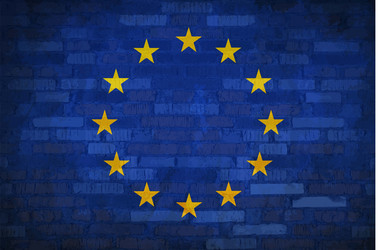 Stars european union flag eu symbol Royalty Free Vector