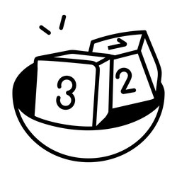 Dice Number Math Vector Images (over 100)