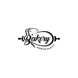 Retro bakery logo Royalty Free Vector Image - VectorStock