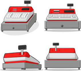 Cash Register Drawer Vector Images (over 100)