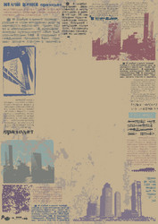 Newspaper border Royalty Free Vector Image - VectorStock