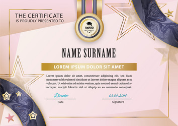 Certificate Red Star Vector Images (over 2,400)