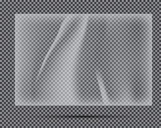 Transparent light polyethylene banner Royalty Free Vector