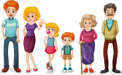 Extended Family Vector Images (over 140)