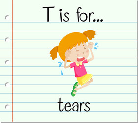 Cry Flashcard Vector Images (27)