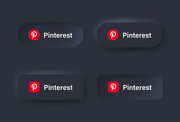 Neumorphic telegram logo black neumorphism buttons