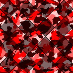 Red and white seamless chess styled vintage Vector Image