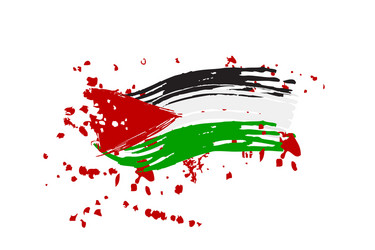 Flag Palestine Hand Vector Images (over 220)