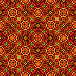 Colourful ajrak Royalty Free Vector Image - VectorStock