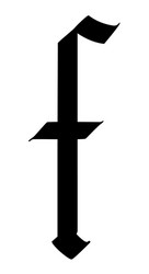 Letter F Gothic Vector Images (over 100)