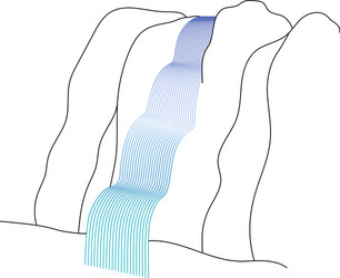 Waterfall Symbol Vector Images (over 3,100)