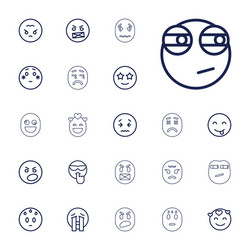 Mood icons Royalty Free Vector Image - VectorStock